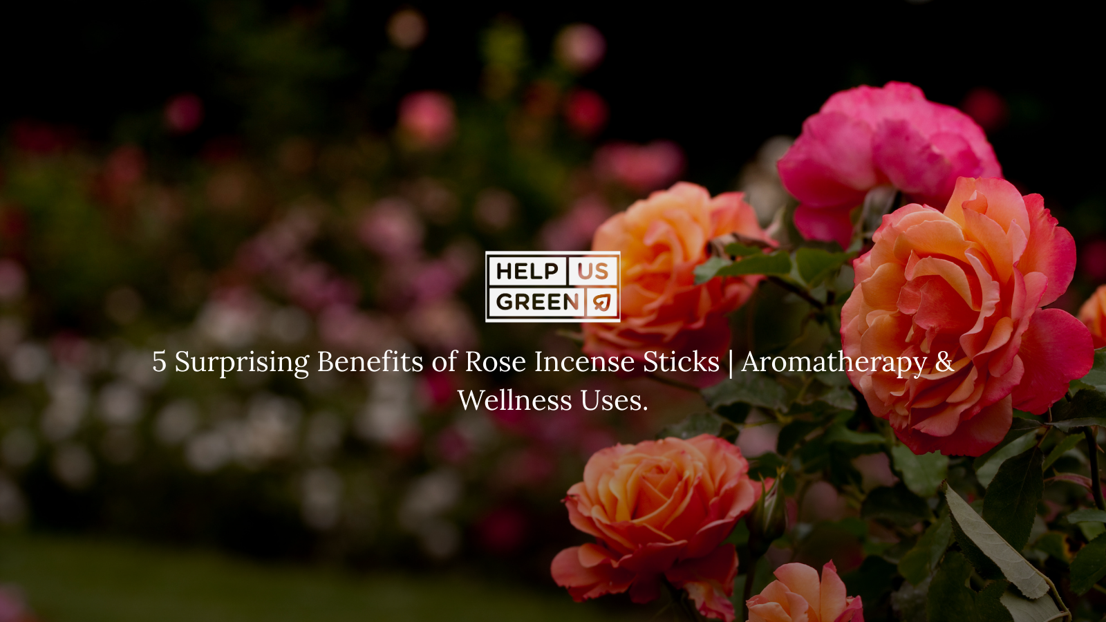 5 Surprising Benefits of Rose Incense Sticks