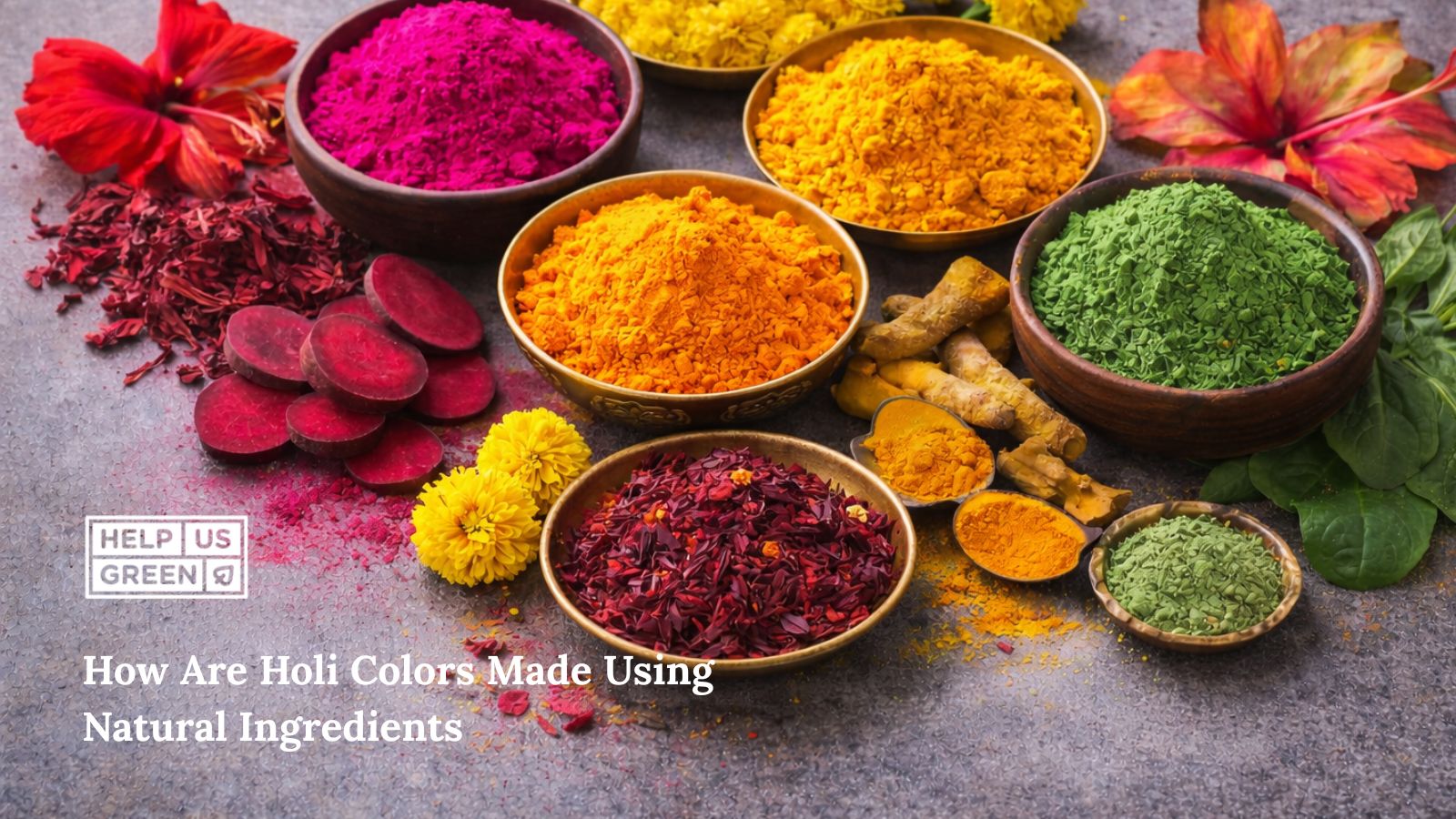 How Are Holi Colors Made Using Natural Ingredients