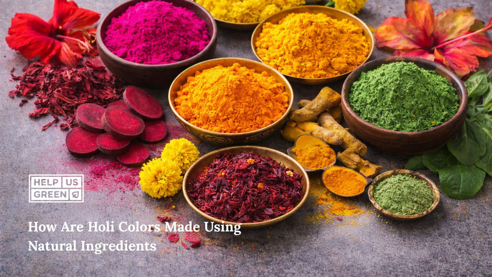 How Are Holi Colors Made Using Natural Ingredients